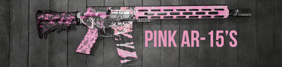 Pink AR-15's | GunWraps Showcase – GunWraps.com