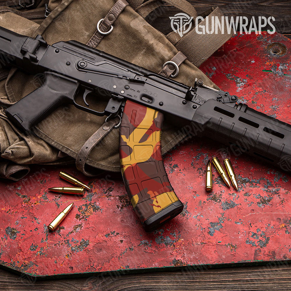 AK-47 Mag Ragged Gun Skin Vinyl Wrap | GunWraps – GunWraps.com