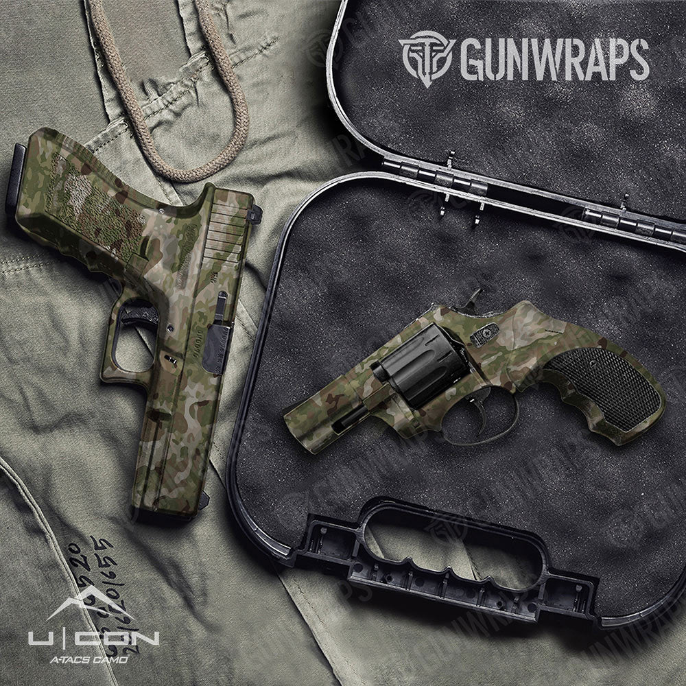 Handgun A-TACS U|CON Gun Skin Vinyl Wrap | GunWraps – GunWraps.com