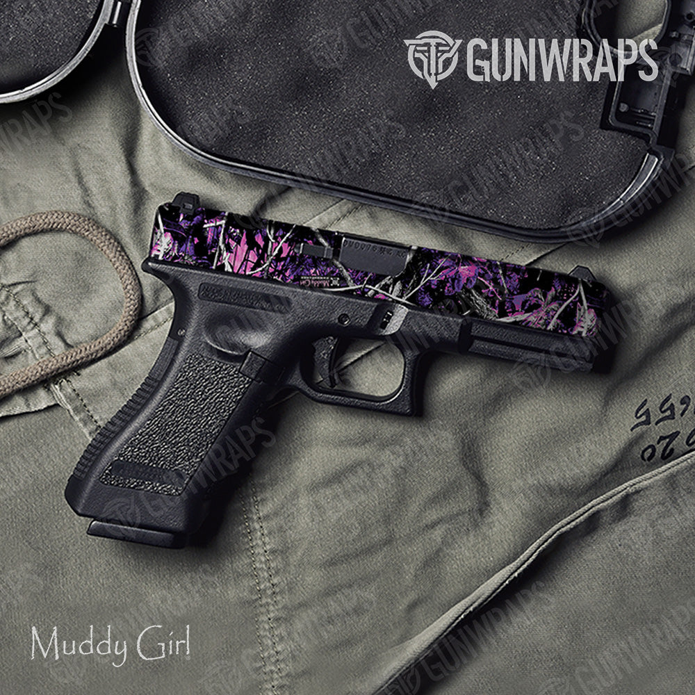 Pistol Slide Muddy Girl Gun Skin Vinyl Wrap | GunWraps – GunWraps.com