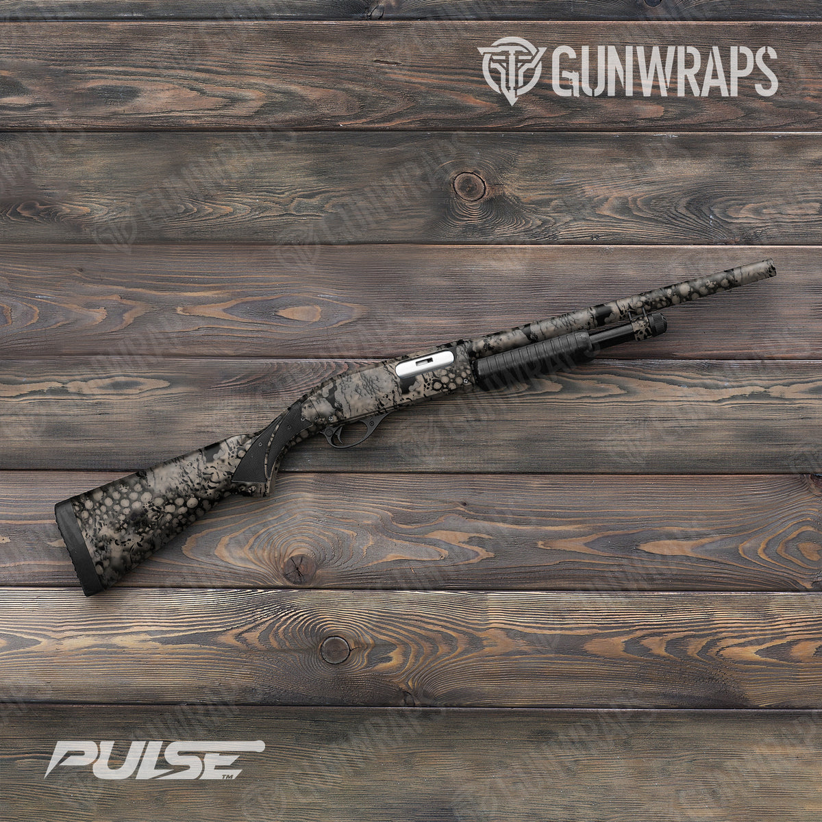 Shotgun Pulse Gun Skin Vinyl Wrap | GunWraps – GunWraps.com