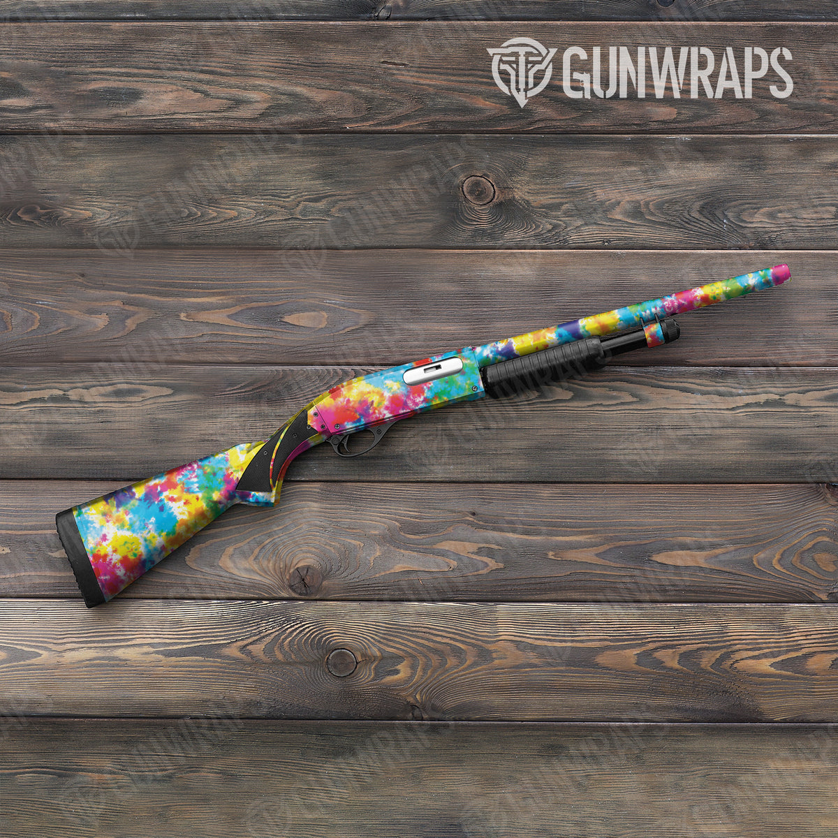 Shotgun Tie Dye Gun Skin Vinyl Wrap | GunWraps – GunWraps.com